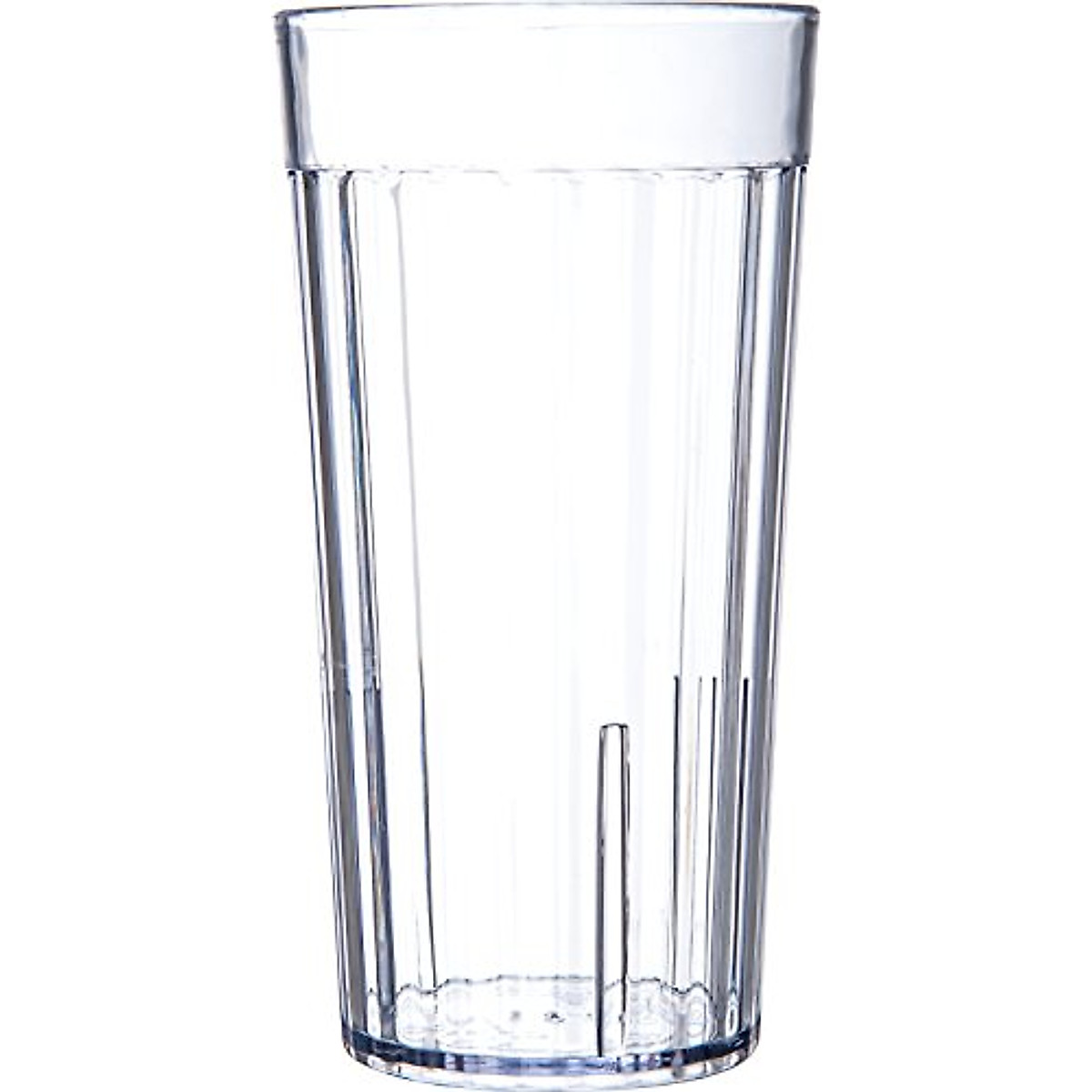 Carlisle FoodService Products 111607 Bistro Tumbler, 16 oz, Clear, Plastic (Pack of 1)