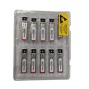 QSFPNESE 1.25G SFP Optical Transceiver, 1000BASE-SX SFP 850nm MMF up to 550M,Compatible with Cisco GLC-SX-MMD, Meraki, Fortinet, Ubiquiti UniFi, Mikrotik, TP-Link and More