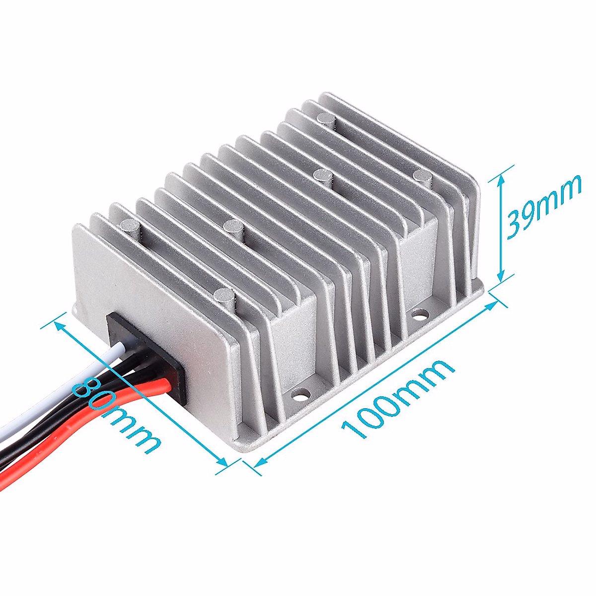 uxcell Voltage Converter Regulator DC/DC DC 12V Step-Up to DC 19V 20A 380W Power Boost Transformer Waterproof