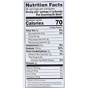 David Seed Sunflower Seeds, Nacho Cheese, 0.8 Ounce, 36 count