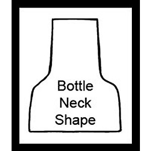 Gear Up Guide Bottleneck Latex Wrist Seal for Leaky Drysuit, Large / 6.5" - 7.5" Wrist