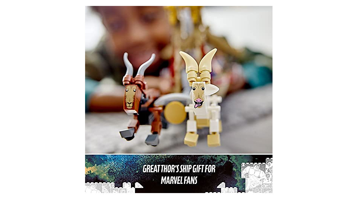 LEGO Marvel The Goat Boat 76208 - Thor Building Set