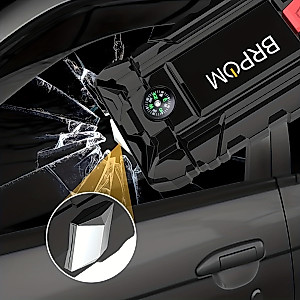 BRPOM Car Jump Starter, 4000A Peak 15800mAh (up to 7.0L Gas or 5.5L Diesel Engine, 30 Times) 12V Auto Booster Battery Pack Jump Box with Quick Charger Smart Jump Cables