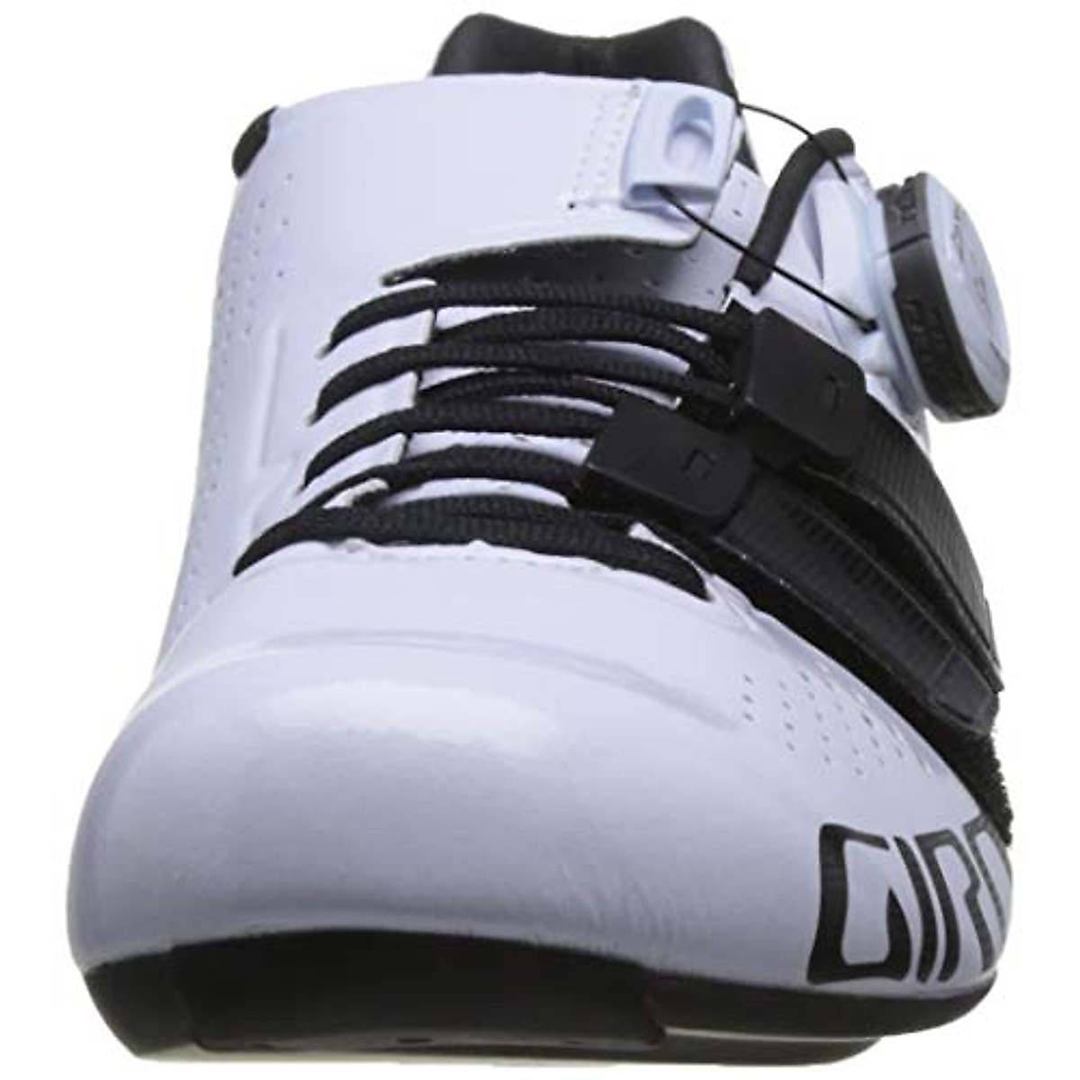 Giro Factress Techlace Womens Road Cycling Shoe − 42, White/Black (2019)