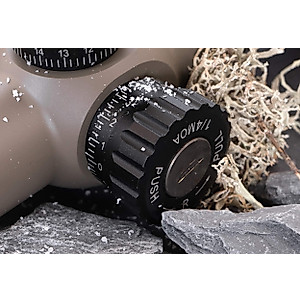 Monstrum G3 3-18x50 First Focal Plane FFP Rifle Scope with Illuminated MOA Reticle and Parallax Adjustment | Black