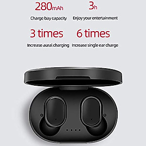 A6S TWS Bluetooth Earphone VS Redmi Airdots Wireless Headphone Stereo Headset Mini Earbuds for Xiaomi iPhone Huawei Samsung