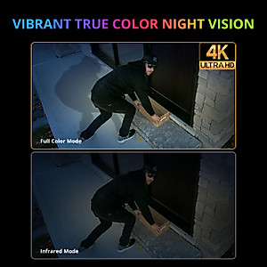 Defender Guard Pro 2K WiFi. Plug-in Security Camera with Color Night Vision, Two-Way Talk, Smart Human Detection, Spotlight & Siren (2 Cameras, 32GB)