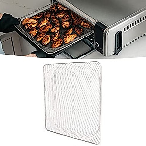 Yctze Oven Grill Rack, Chef Baking Sheets Stainless Steel Toaster Oven Grill Rack Cooling Rack Set Oven Crisp Baking Tray for Baking Cooking Roasting Oven Use