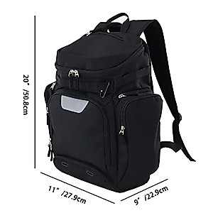 Goloni basketball backpack bag With Large shoe and ball compartment, soccer backpack, baseball, softball, volleyball sport backpack bag, travel gym backpack, basketball training equipment