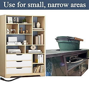 Flexible Crevice Tool for Dyson V7 V8 V10 V11 V15 Cordless Vacuum - Vacuum Attachment for Dryer Vent, Car Detailing and Corners Cleaning - Dryer Vent Cleaner Kit