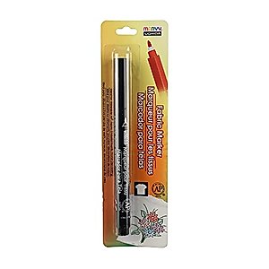 UCHIDA 522-C-1 Marvy Fine Point Fabric Marker, Black