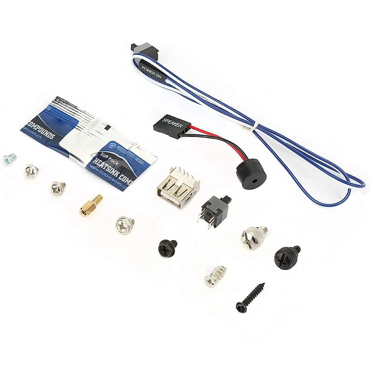 with Storage Box Computer Screws Kit, Computer Repairing Screws, for Repair Maintenanc