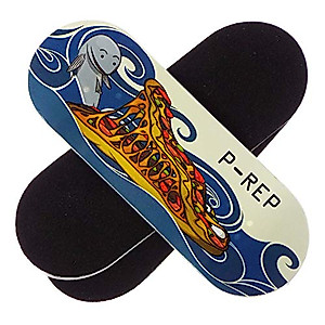 P-REP Eater Pizza - Solid Performance Complete Wooden Fingerboard (Chromite, 34mm x 97mm)