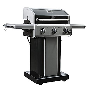 Kenmore 3 Burner Outdoor Patio Gas BBQ Propane Grill in, Black