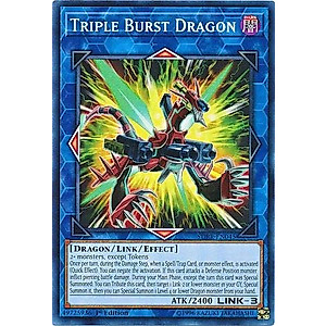 Yu-Gi-Oh! - Triple Burst Dragon - SDRR-EN045 - Common - 1st Edition - Structure Deck: Rokket Revolt
