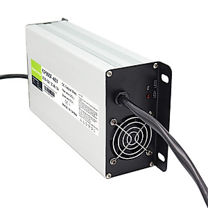 Abakoo Golf Cart Battery Charger 48V 15A RXV for Ez-Go EZgo TXT with RXV Plug 3 Prong Connector