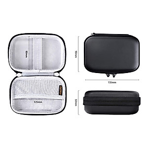 Hard Shell Shockproof Digital Camera Case Compatible for Canon Powershot SX720 SX730 SX620 HS G9X Panasonic Lumix DMC ZS50 ZS70 ZS60 TZ80 Nikon Coolpix A900 W100 Sony DSC-W830 W800 W810 WX500 HX90
