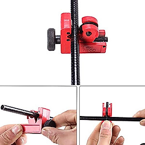 Mini Copper Pipe Tubing Cutter - Adjustable Mini Tube Cutter for Copper Metal, Plastic, Brass, Thin Stainless Steel for （1/8 inch -7/8 inch）/ (3-22mm) OD Pipes)