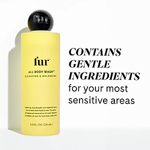 Fur All Body Wash- PH-Balancing Oil Body Wash, Hydrate and Soften Your Skin - 8 FL OZ