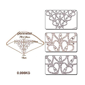 Nieeweiy (Gold) Body Chain Jewelry Women Bikini Rhinestone Underwear Waist Belly Chain Blingbling Crystal Thong Night Jewelry for Women