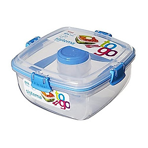 Sistema Salad To Go Containers: Fresh Meals Anywhere