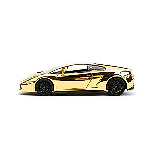 Fast & Furious 1:24 Lamborghini Gallardo Gold Chrome Die-Cast Car, Toys for Kids and Adults