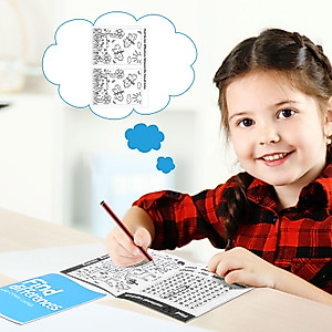 Hungdao 48 Pcs Mini Activity Books for Boys and Girls, Fun and Games, Challenging Activities Include Mazes, Word Scramble and More Bulk Gifts for Students Party Classroom