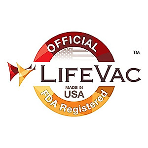 LifeVac Choking Rescue Device for Kids and Adults | Portable Airway Assist & First Aid Choking Device | Blue Travel Kit