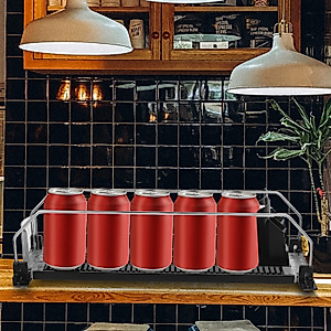 UKCOCO Supermarket Shelf Pusher Beverage Shelf Glide Fridge Bottle Can Organizer (300-310MM ）