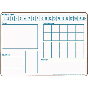 Solving Problems Two-Sided Dry Erase Boards Set