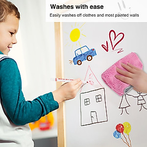 ARLTR Washable Markers Bulk, Bulk Pack of 320 in 16 Vibrant Colors with Super Tip - Perfect for Kids' Classrooms & Teachers