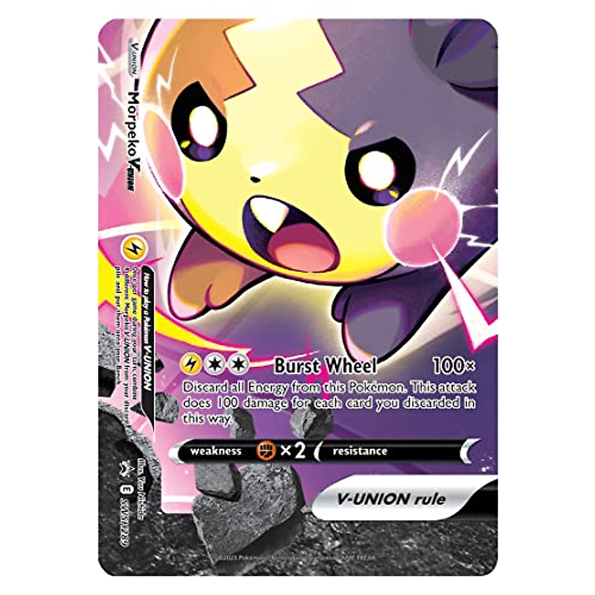 Pokemon TCG: Crown Zenith Premium Playmat Collection Morpeko V-Union Box