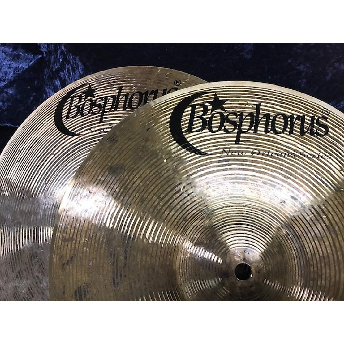 Bosphorus Cymbals N13H 13-Inch New Orleans Series Hi-Hat Cymbals Pair