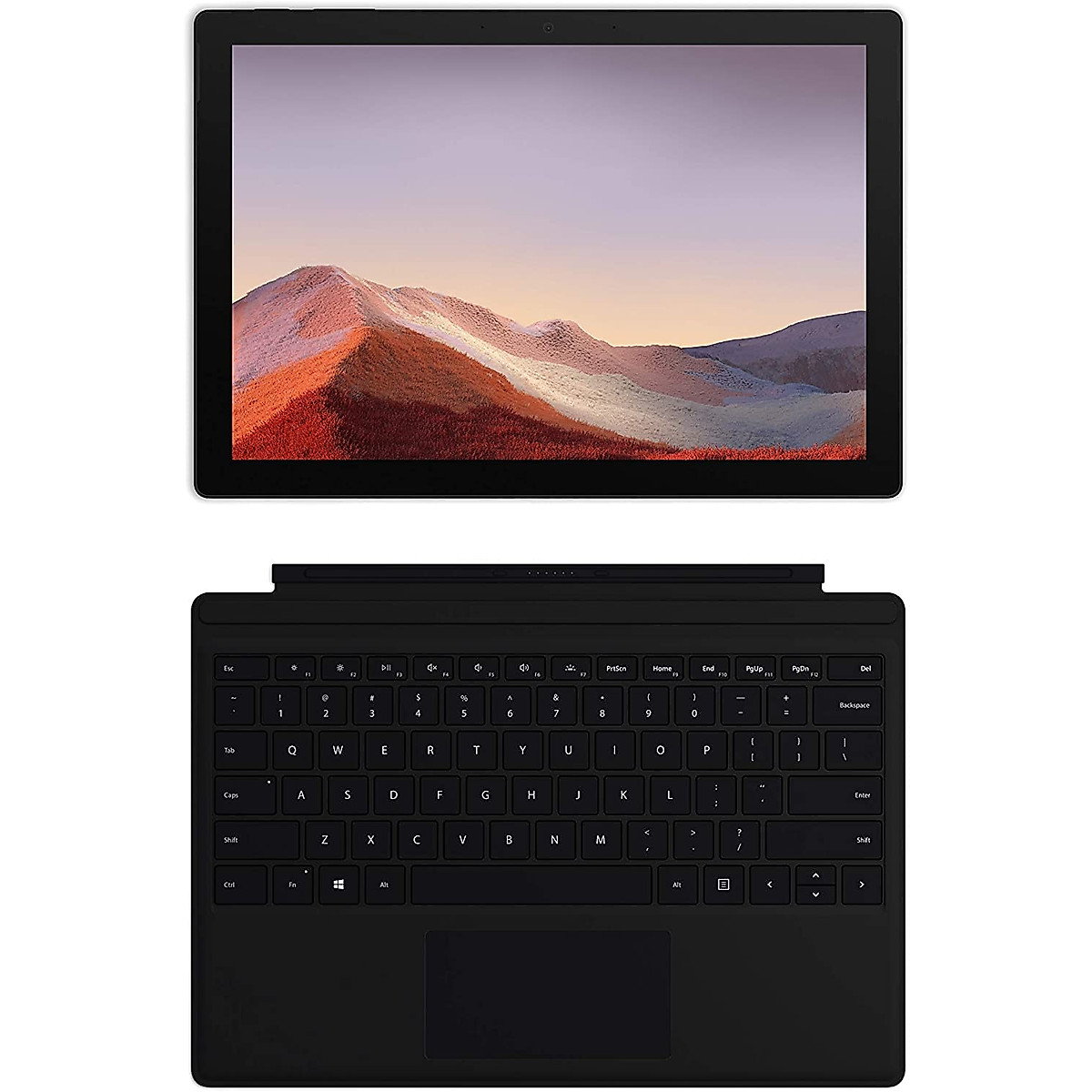 Microsoft Surface Pro 7 Tablet, 12.3in Touchscreen, Intel i5-1035G4, 8GB RAM 128GB SSD, Display 2736 x 1824 Resolution, Backlit Keyboard, CAM, Windows 10 Pro(Renewed)