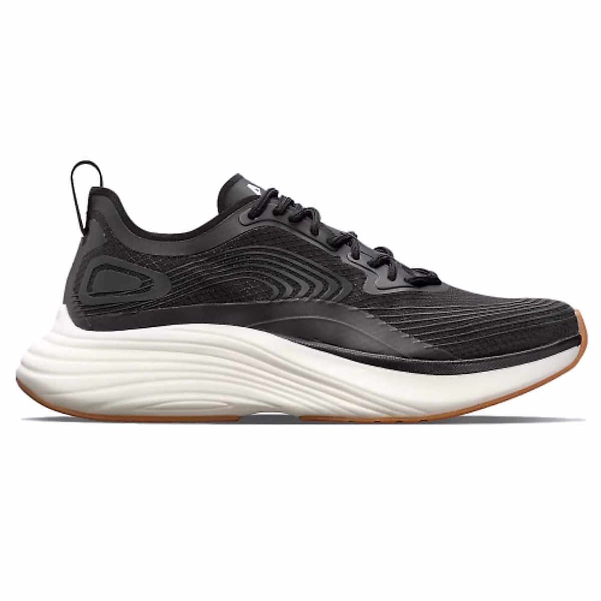 APL: Athletic Propulsion Labs Men' Streamline Sneakers, Black/White/Gum, 10