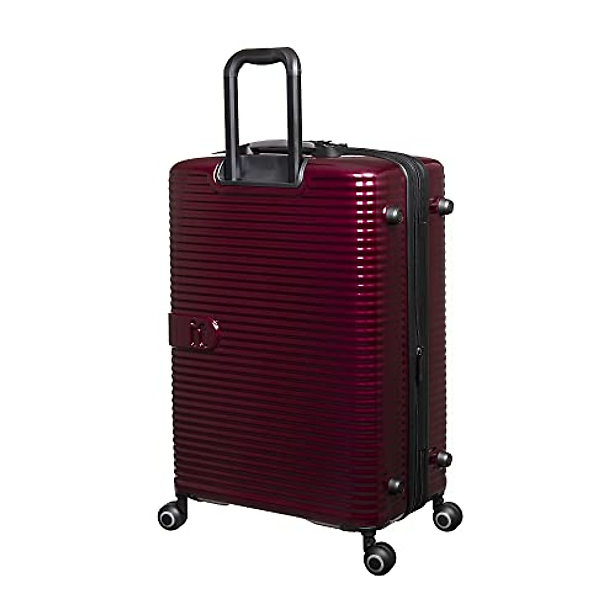 it luggage Helixian 27" Hardside Checked 8 Wheel Expandable Spinner, Wine Red
