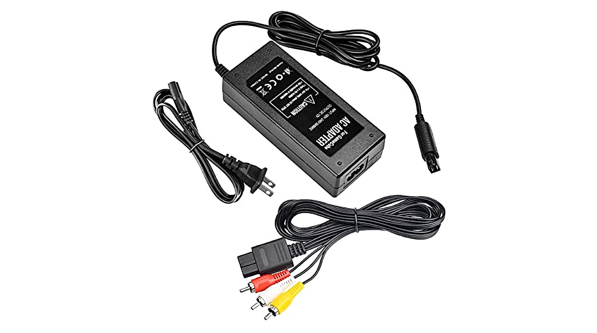 Gamecube Power Cord & AV Cable Set for NGC System