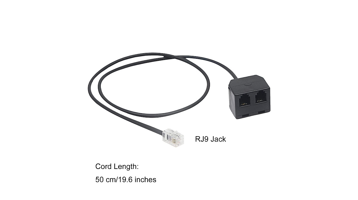 Callez RJ9 Telephone Training Splitter, Compatible with Plantronics ...