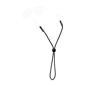 Chums Universal Fit Rope Eyewear Retainer, Black, One Size Fits Most (92301)