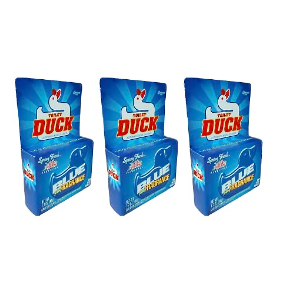 Toilet Duck Automatic Blue Single - 1.7 oz - 3 pk