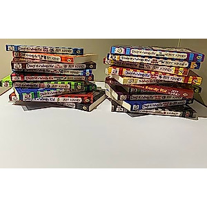 Jeff Kinney Diary of a Wimpy Kid 19 Books Series Complete Collection 1-19 Books of Boxed Set