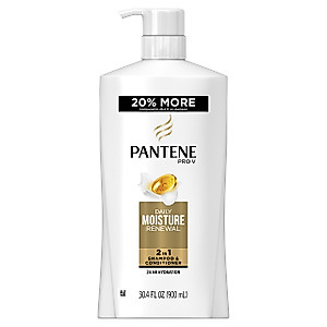 Pantene Pro-V Daily Moisture Renewal 2 in 1 Shampoo & Conditioner, 30.4 fl oz