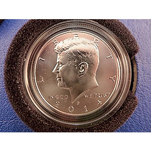 2014 50th Anniversary Kennedy Half Dollars Silver Coin Collection Uncirculated