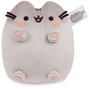 GUND Pusheen The Cat Classic Toe Beans Plush, Stuffed Animal for Ages 8 and Up, 11"
