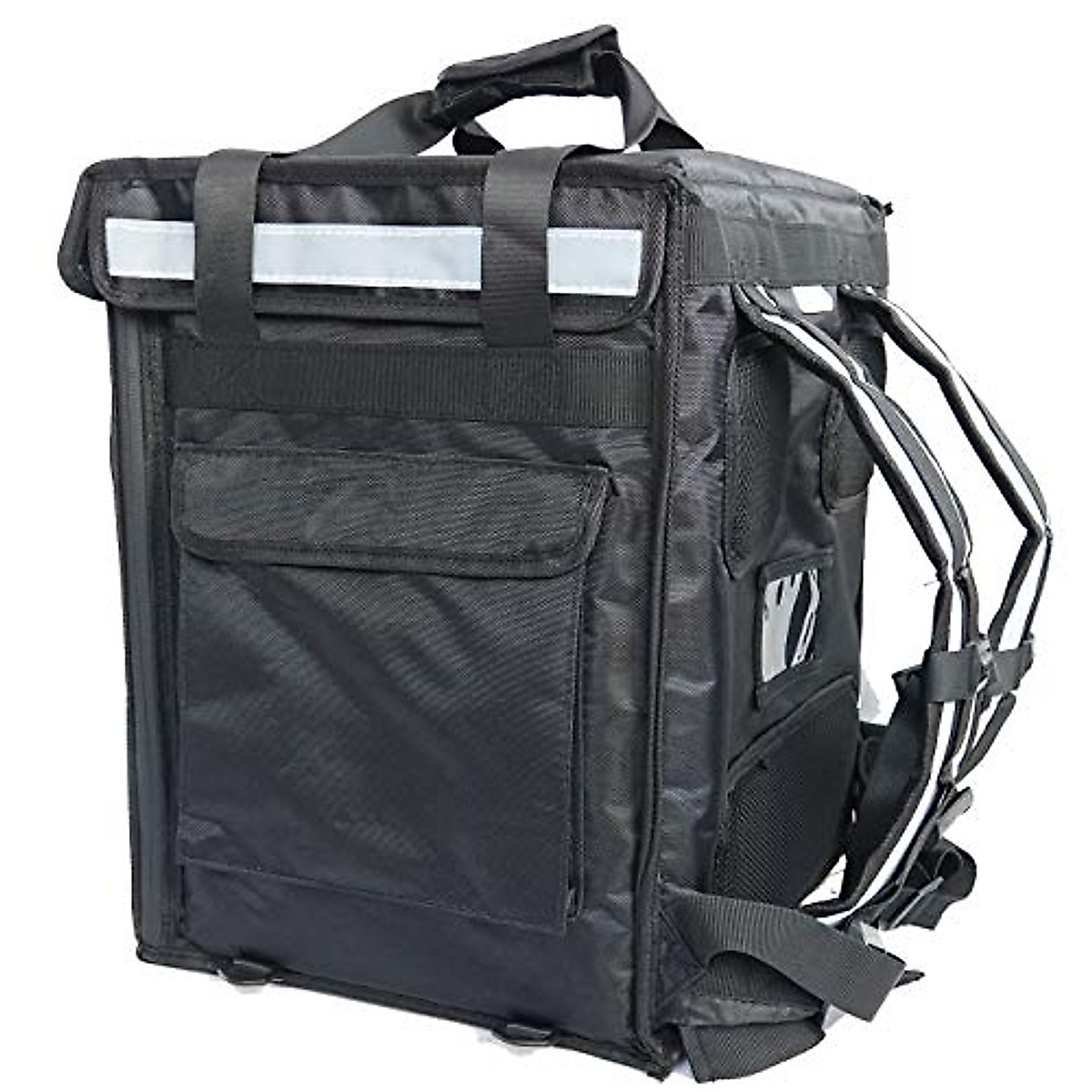 PK-66Z: Food Delivery Bags, Pizza Thermal Delivery Box, Insulated Delivery Backpack, Catering Bags, 16" L x 12" W x 18" H, Matte Waterproof