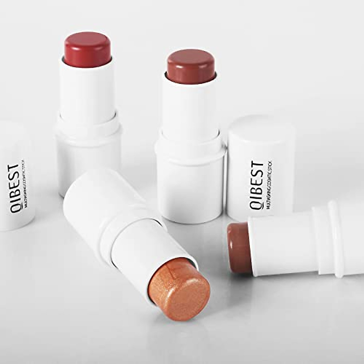 MEICOLY Contour Stick Makeup, Multi-Use Facial Repair Contouring Bronzer 3D Multi Stick, Face Body Shading Stick Foundation Cream, 0.25 Oz,03 Contour