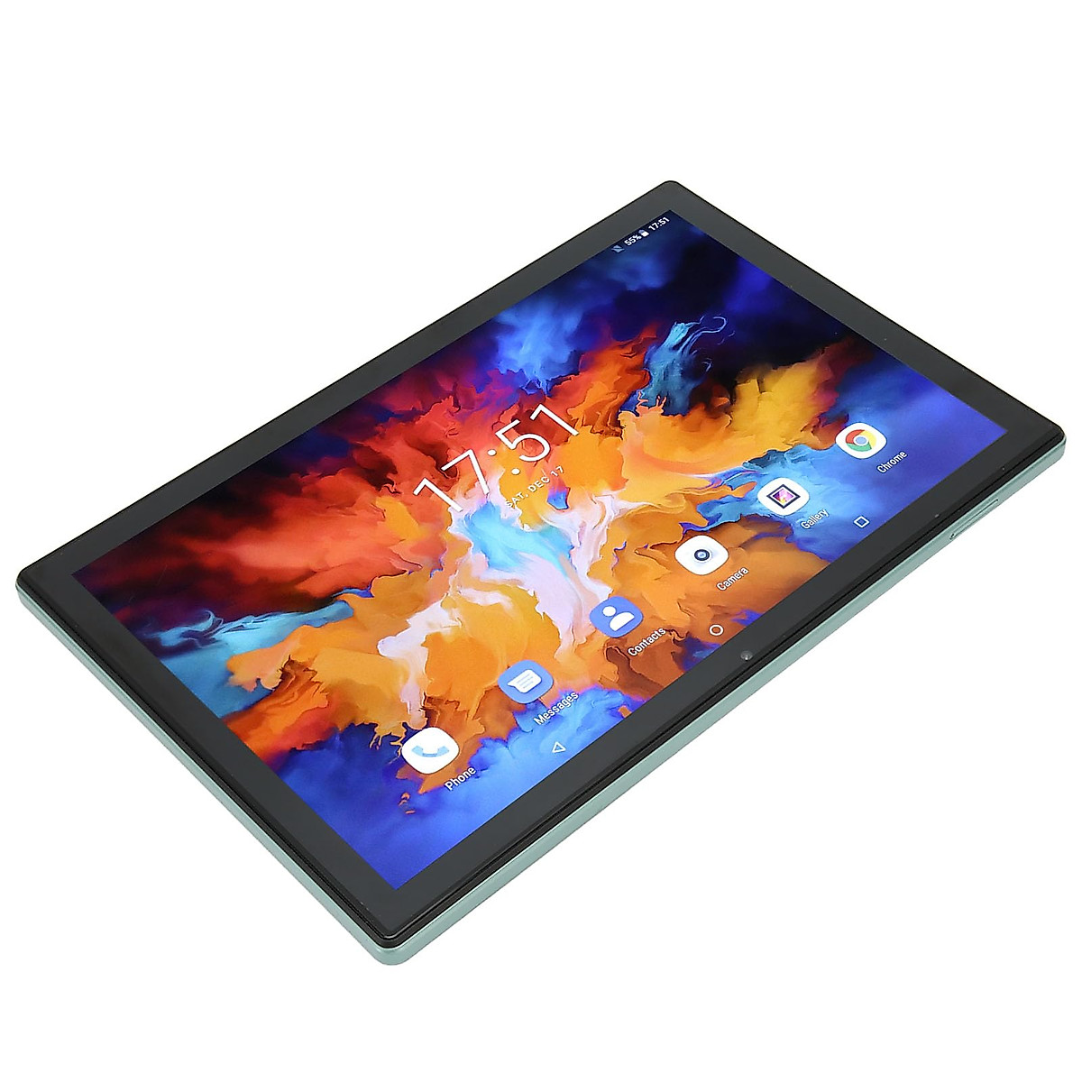 DAUZ Tablet PC, Keyboard HD Tablet 256GB ROG for Office (Green)