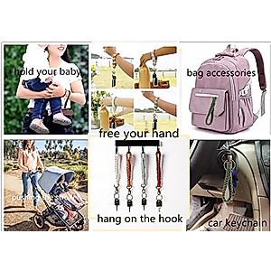 Sither Boho Macrame Keychain for Women Handmade Keychain Bracelet Keyring Wristlet Macrame Keychain Holder for Gift(green)