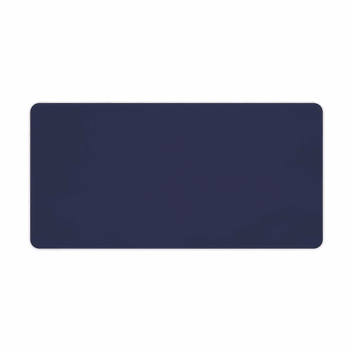 Large Mouse Pads Navy Blue and White Desk Mat Gaming Mousepad Non Slip Rubber Mouse Mat for Desk Keyboard, Wireless Mouse, Office Computer 12" x 24"
