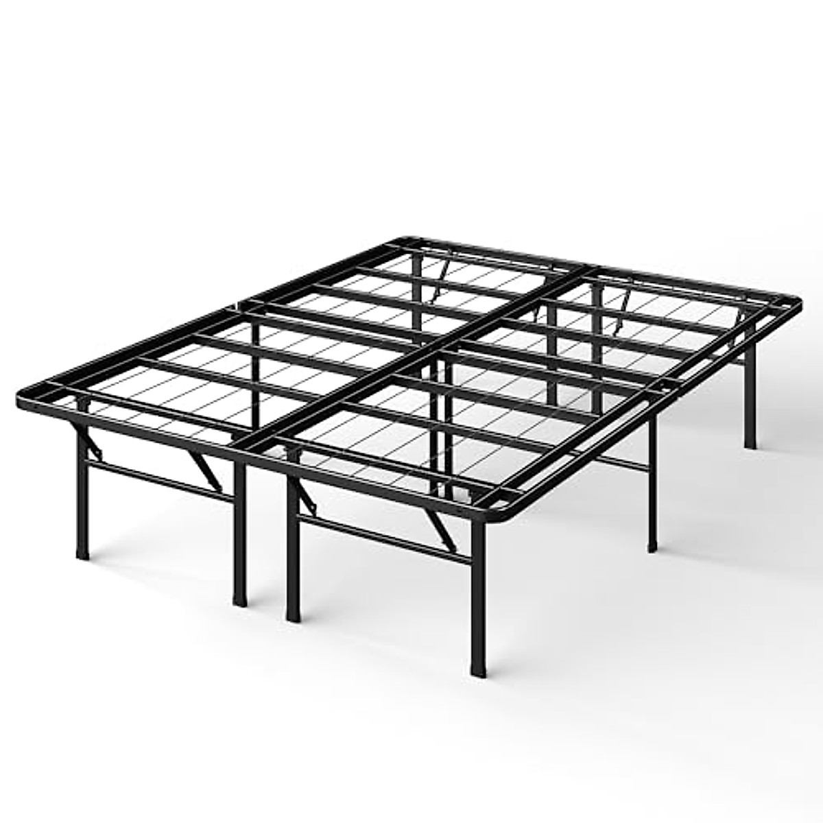ZINUS SmartBase Heavy Duty Mattress Foundation, 14 Inch Metal Platform Bed Frame, No Box Spring Needed, Sturdy Steel Frame, Underbed Storage, Full